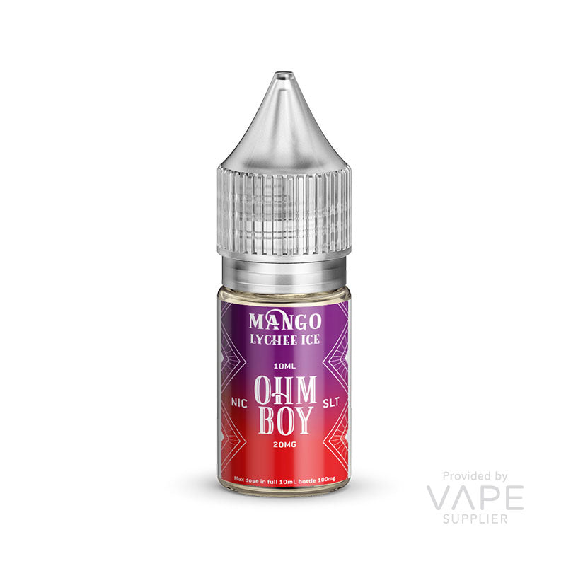 Ohm Boy SLT V2 Mango Lychee Ice Nic Salts – Vape Supplier Ltd