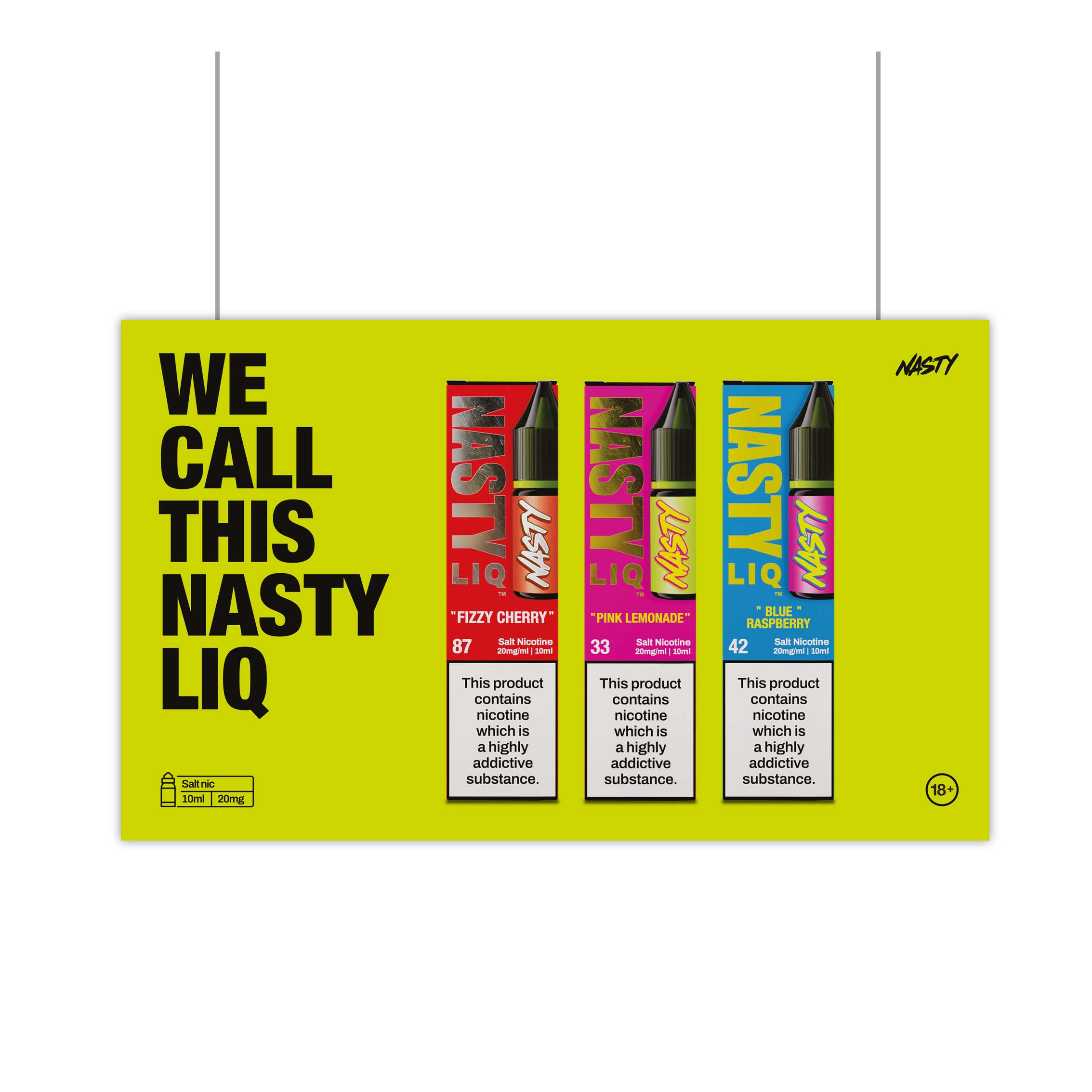 Nasty LIQ Ceiling Hanger – Vape Supplier Ltd