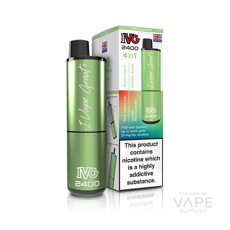 IVG 2400 4 In 1 Rechargeable Pod Kit – Vape Supplier Ltd