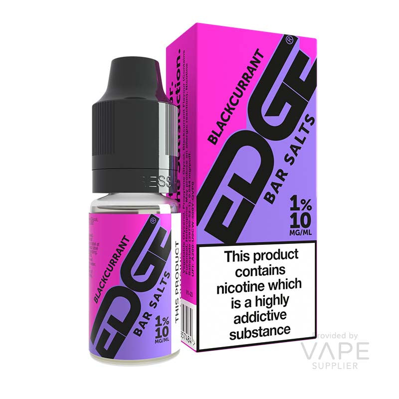 Edge Bar Salts Blackcurrant Nic Salts – Vape Supplier Ltd