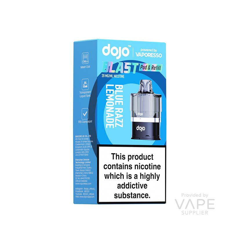 Vaporesso Dojo Blast 6000 10mg Prefilled Pods – Vape Supplier Ltd