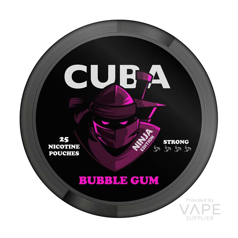 CUBA Ninja Nicotine Pouches 30mg – Vape Supplier Ltd