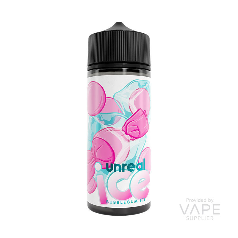 Unreal Ice Bubblegum 100ml Shortfill – Vape Supplier Ltd