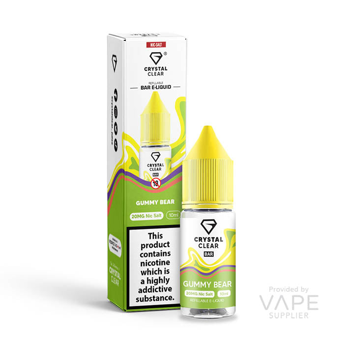 Crystal Clear 20mg Nic Salt – Vape Supplier Ltd
