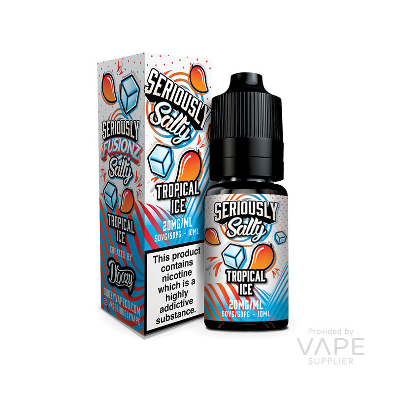 Seriously Fusionz Tropical Ice Nic Salt – Vape Supplier Ltd