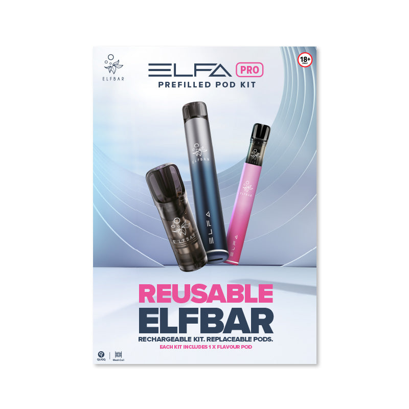 Elf Bar ELFA Pro Posters – Vape Supplier Ltd