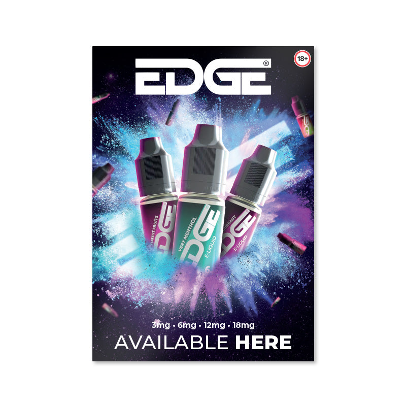 Edge - POS - POSTERS – Vape Supplier Ltd