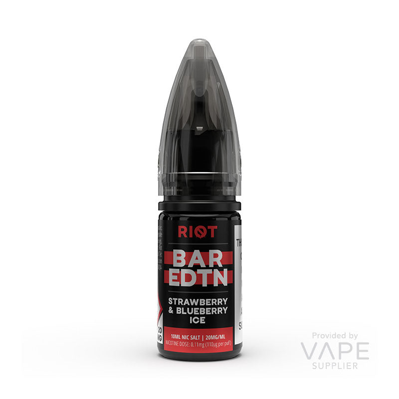 Riot Squad Strawberry Blueberry Ice Bar Edition Nic Salt – Vape ...