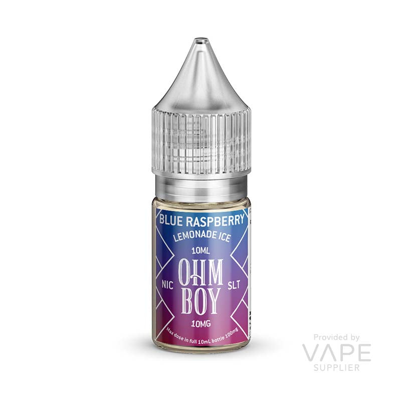 Ohm Boy SLT Bar Edition Blue Raspberry Lemonade Ice Nic Salts – Vape ...